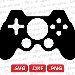 Game Controller SVG File, Game Controller DXF, Present Gift Png Svg ...