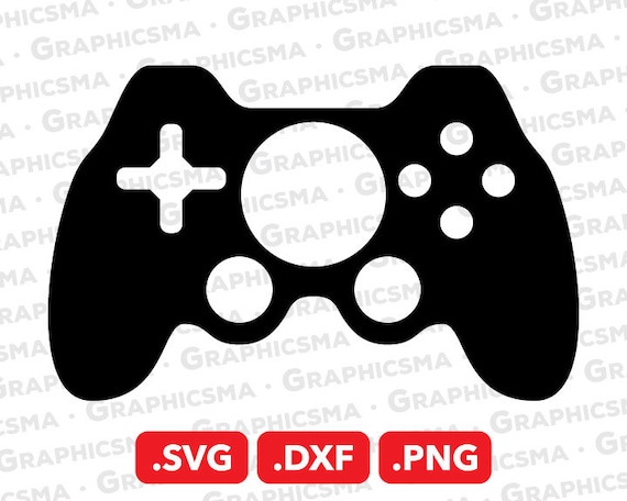 Game Controller SVG File Game Controller DXF Present Gift - Etsy