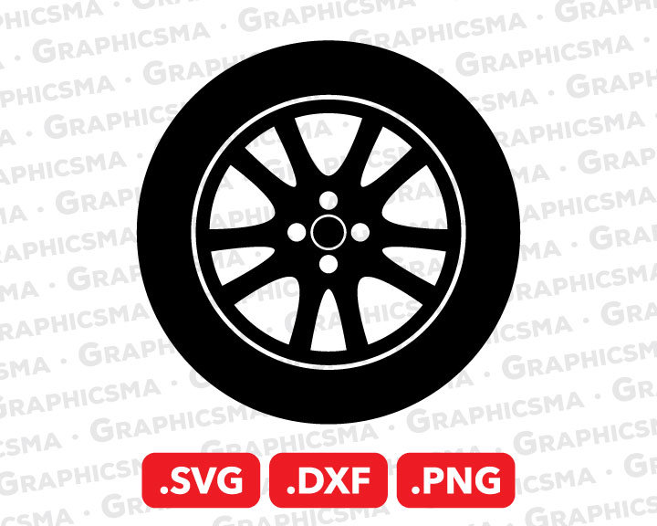 Wheel SVG File Wheel DXF Wheel Png Tyre Svg Car Wheel Tyre - Etsy Australia