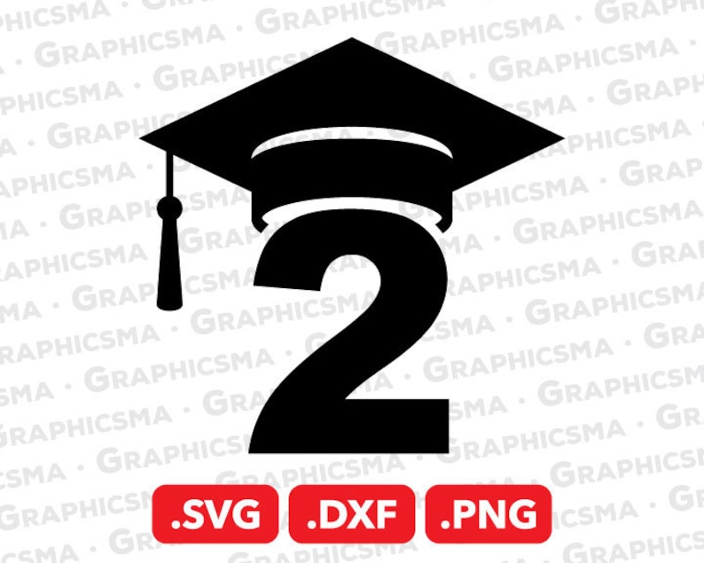 Graduation Hat SVG File Graduation DXF Graduation Png - Etsy