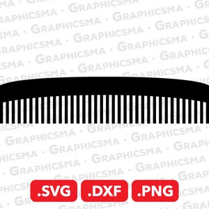 Barber Comb SVG File, Barber Comb DXF, Barber Comb Png, Comb Svg, Woman ...