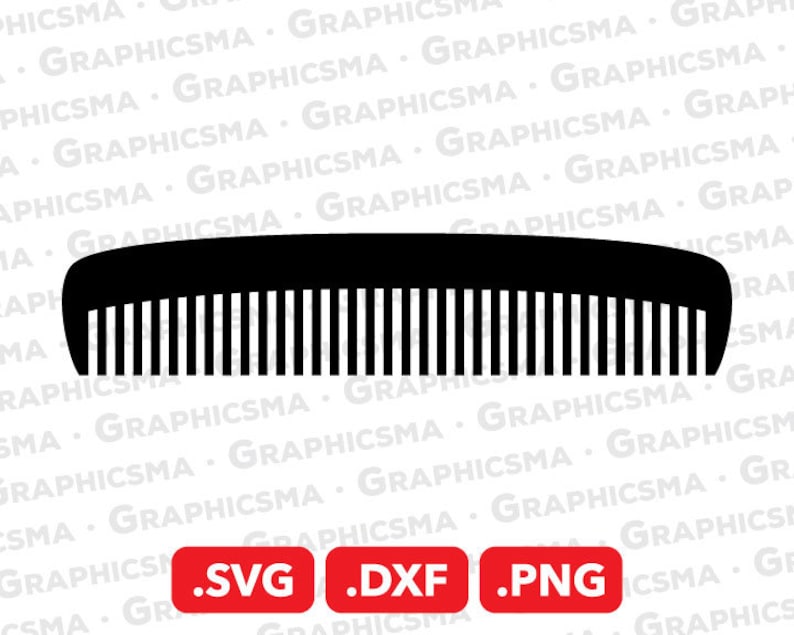 Barber Comb SVG File Barber Comb DXF Barber Comb Png Comb - Etsy