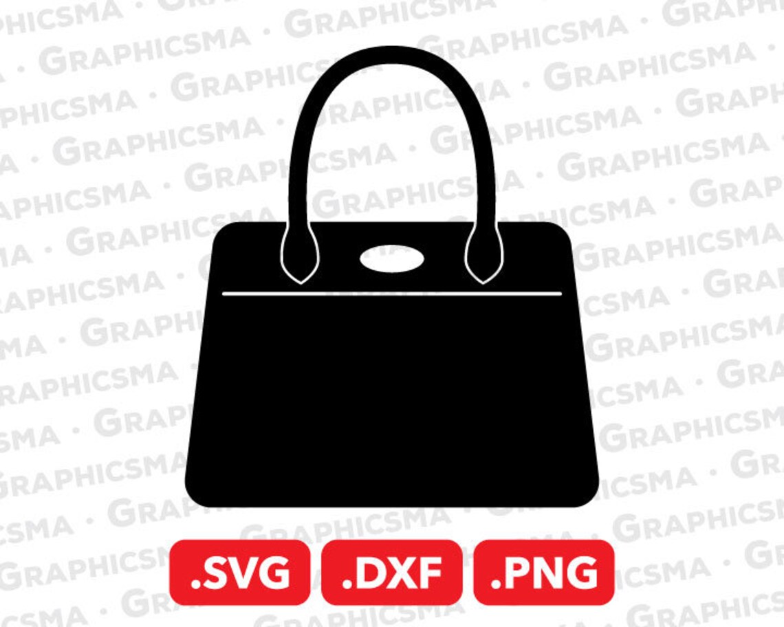 Handbag SVG File Handbag DXF Handbag Png Hand Bag Svg | Etsy