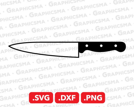 Kitchen Knife SVG File Kitchen Knife DXF Kitchen Knife Png - Etsy UK