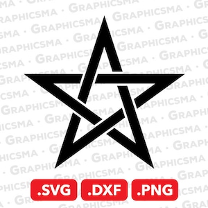 Star SVG File, Star DXF, Star Png, Star Svg Files, Rising Star Svg ...