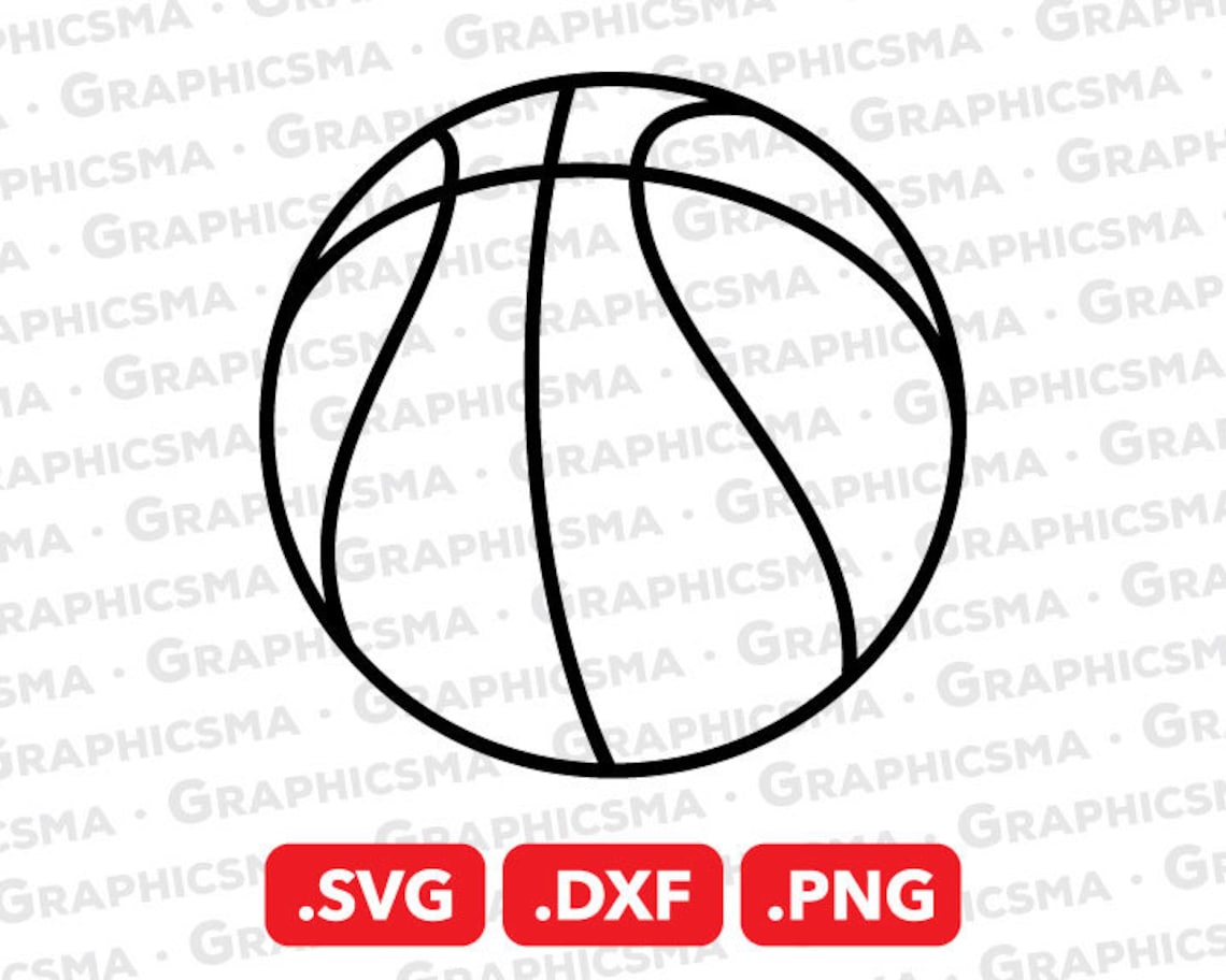 Basketball SVG File Basketball DXF Basketball Png - Etsy