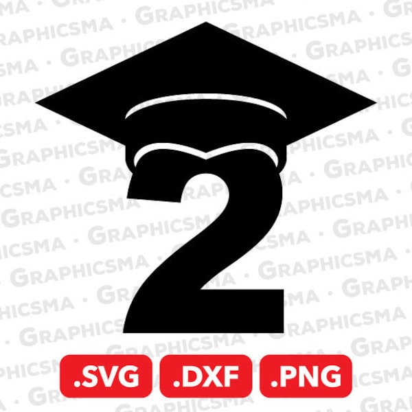 Number Two Clipart - Etsy