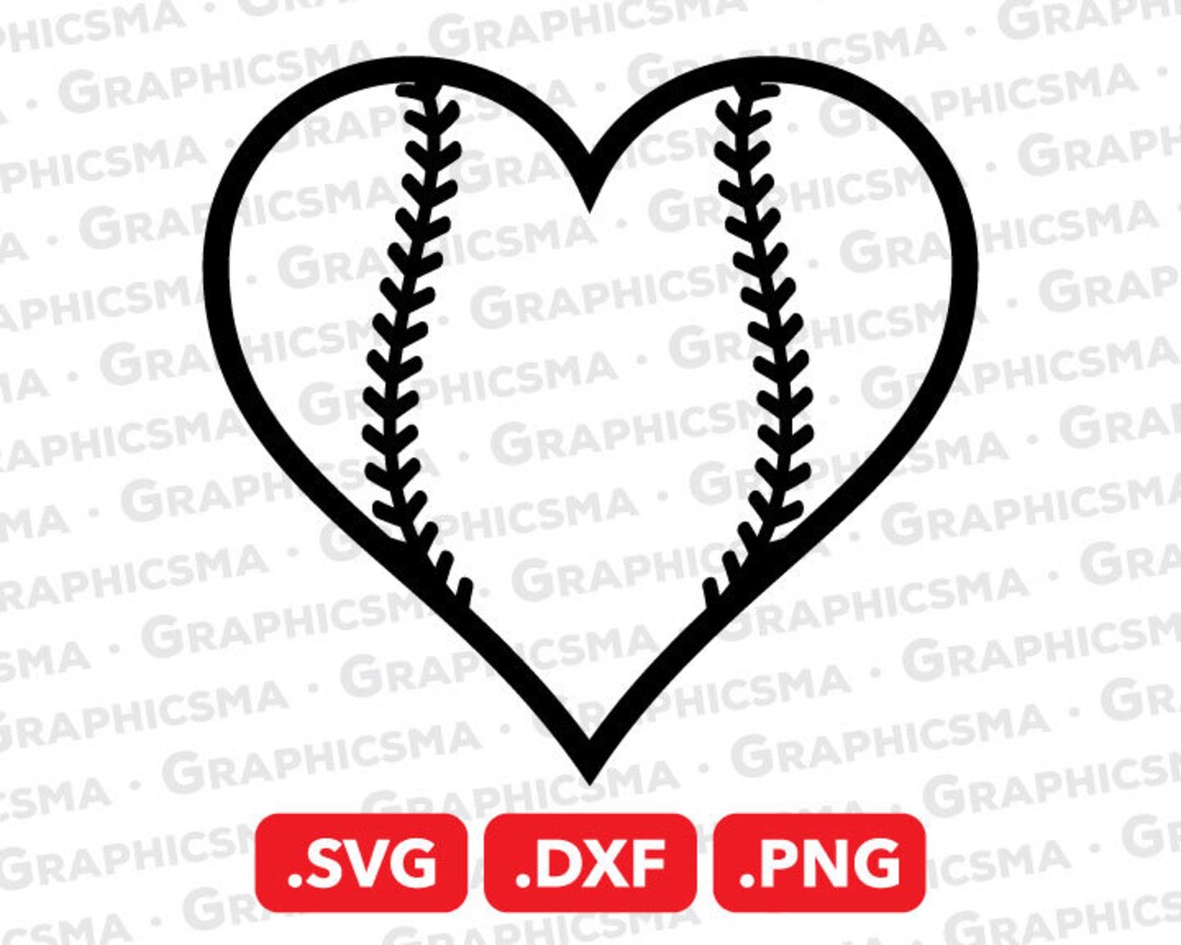 Baseball Love SVG File, Baseball Love DXF, Baseball Love Png, Svg ...