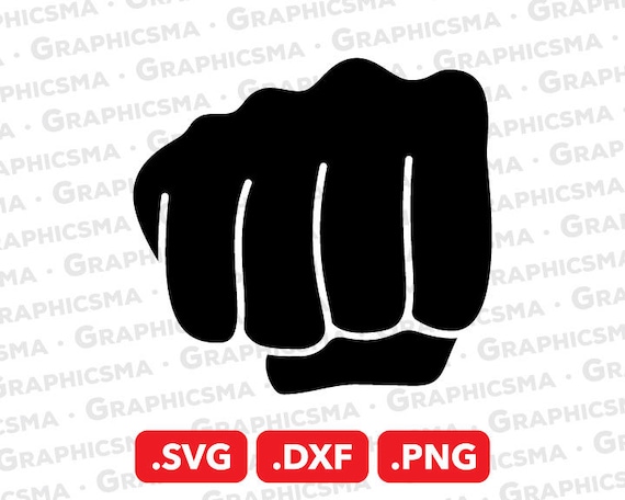 Fist SVG File Fist DXF Fist Png Fight Fist Svg Punching | Etsy