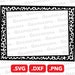 Leopard Box SVG, Leopard Box Svg File, Leopard Text Box DXF, Cheetah ...