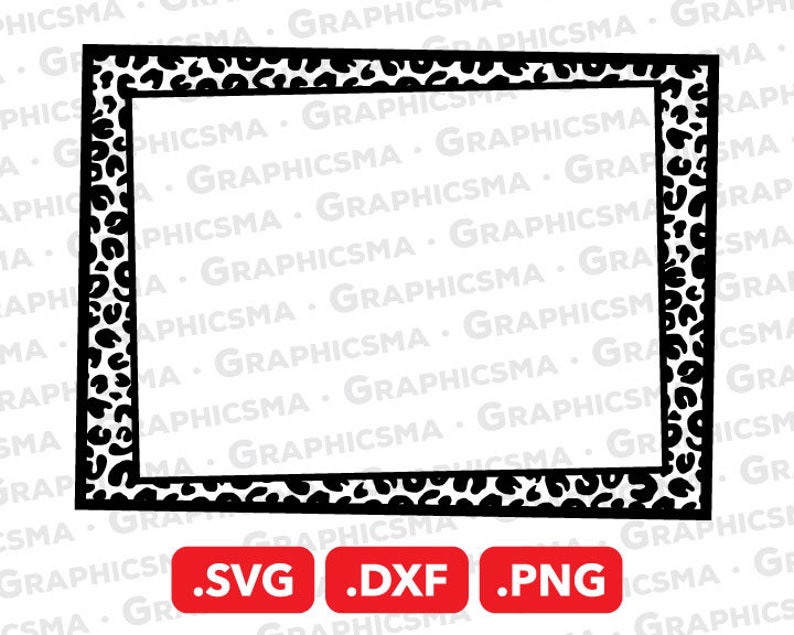 Leopard Box SVG Leopard Box Svg File Leopard Text Box DXF - Etsy