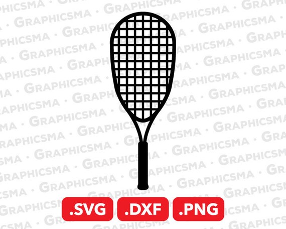 Squash Racket SVG File Squash Racquet DXF Squash Png Racket | Etsy