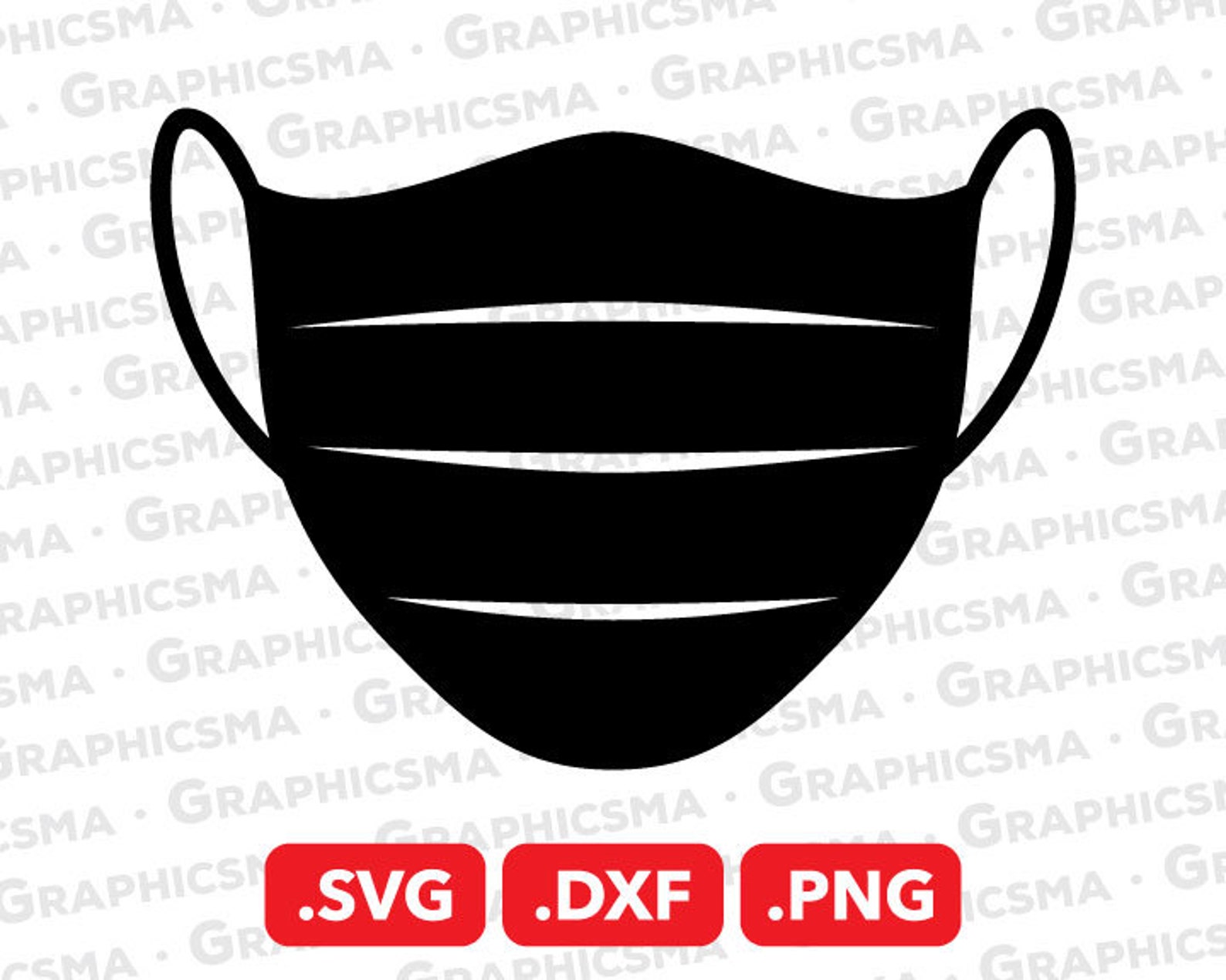 Face Mask SVG File Face Mask DXF Face Mask Png Pandemic - Etsy