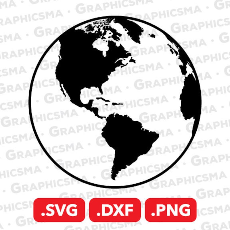 Earth Svg File - Etsy