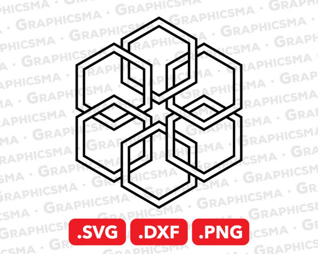 Geometric Shape SVG File, Geometric Shape DXF, Geometric Logo Shape Png ...