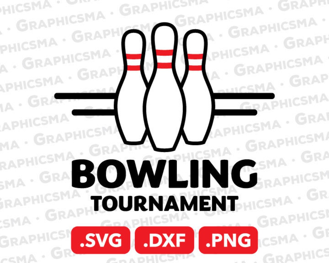 Bowling SVG File, Bowling DXF, Bowling Png, Bowling Tournament Svg ...