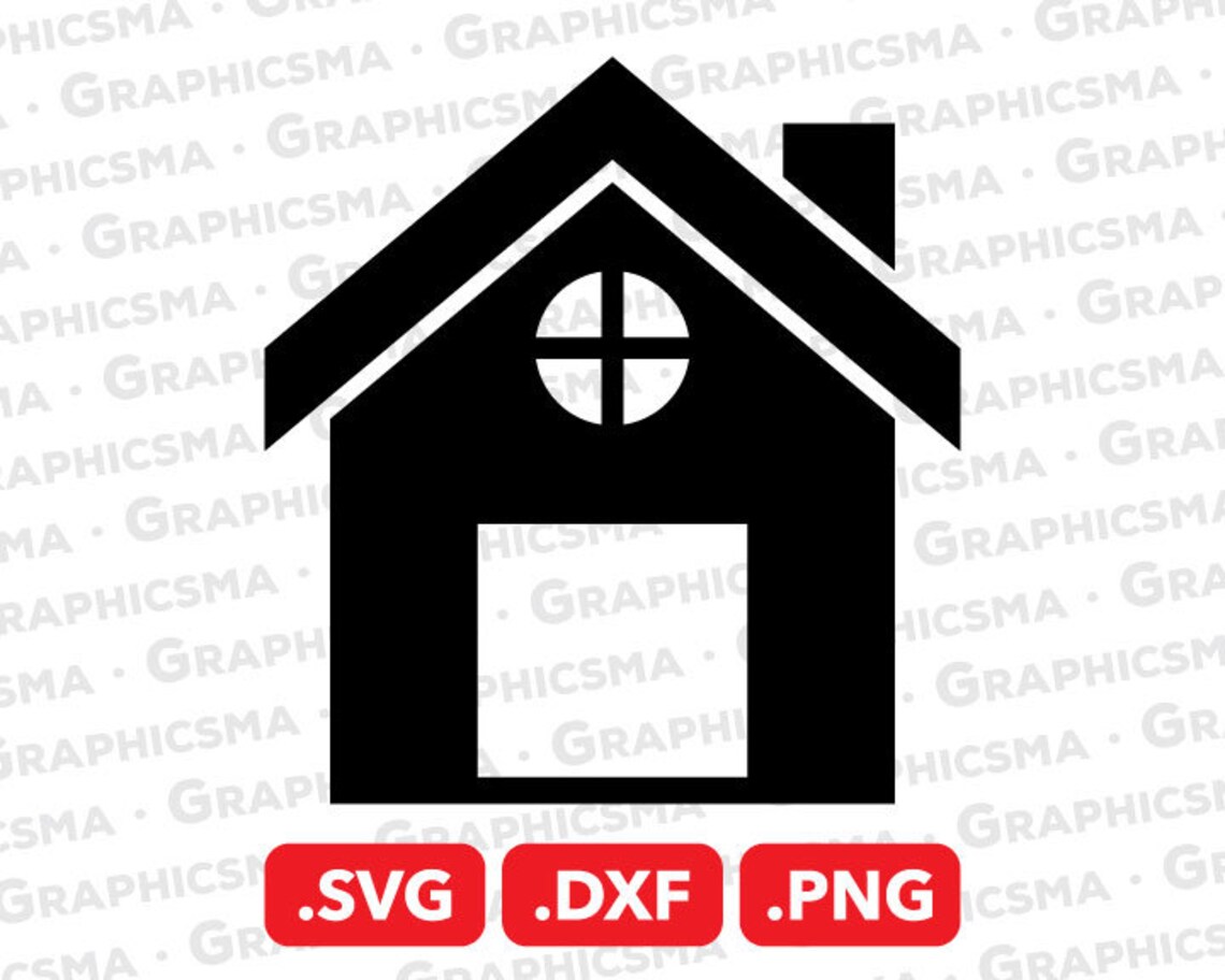 Haus SVG-Datei, Haus DXF, Haus Png, Haus Svg, Haus Karte Svg, süßehaus ...