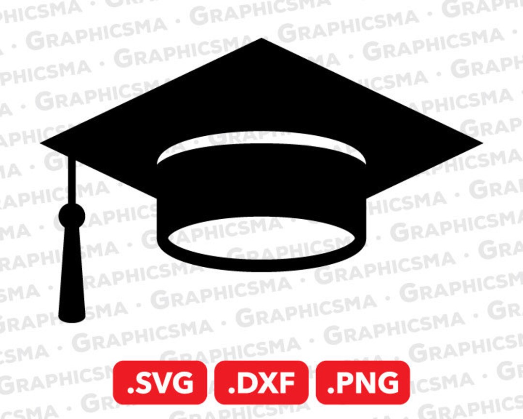 Graduation Hat SVG File, Graduation Hat DXF, Graduation Hat Png ...