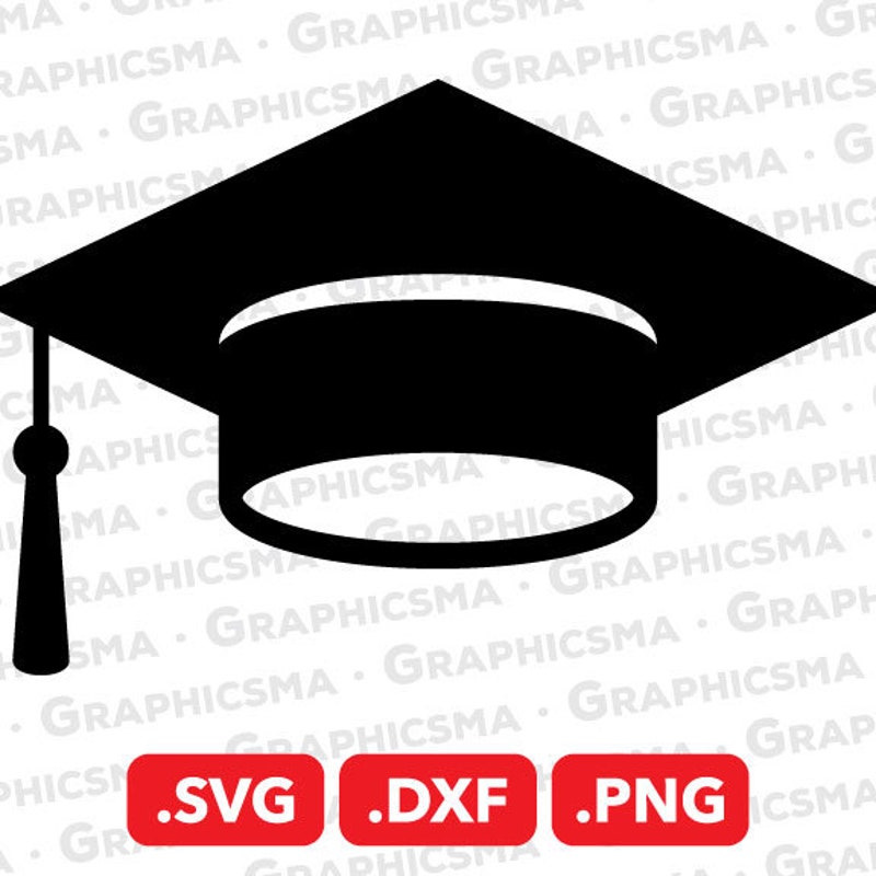 Graduation Hat Svg - Etsy