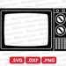 Television SVG File, Television DXF, Television Png, Old Television Svg ...