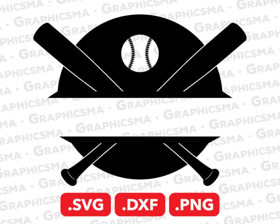 Baseball Custom Name SVG File, Baseball Custom Name Logo DXF, Baseball ...