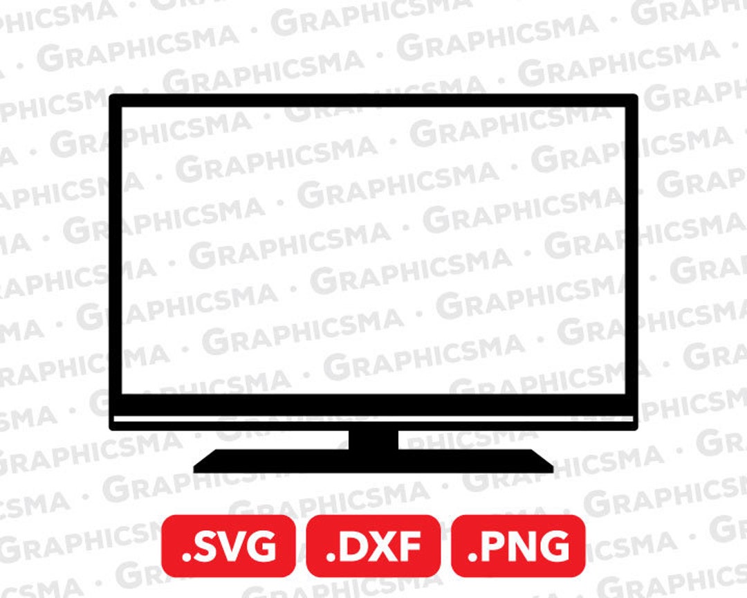 Television SVG File, Television DXF, Television Png, Smart Tv Svg ...