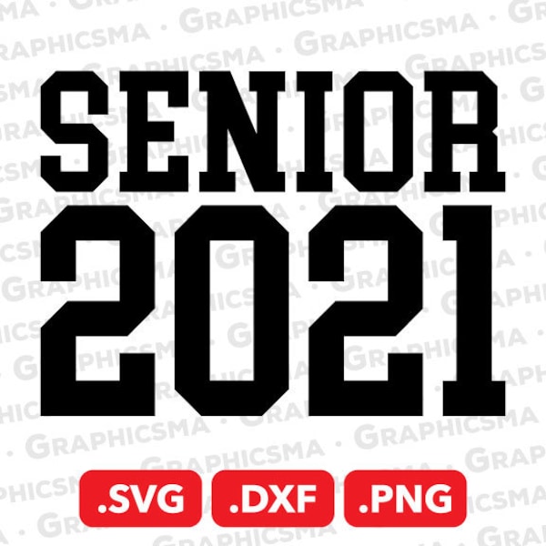 Senior 2021 Svg - Etsy