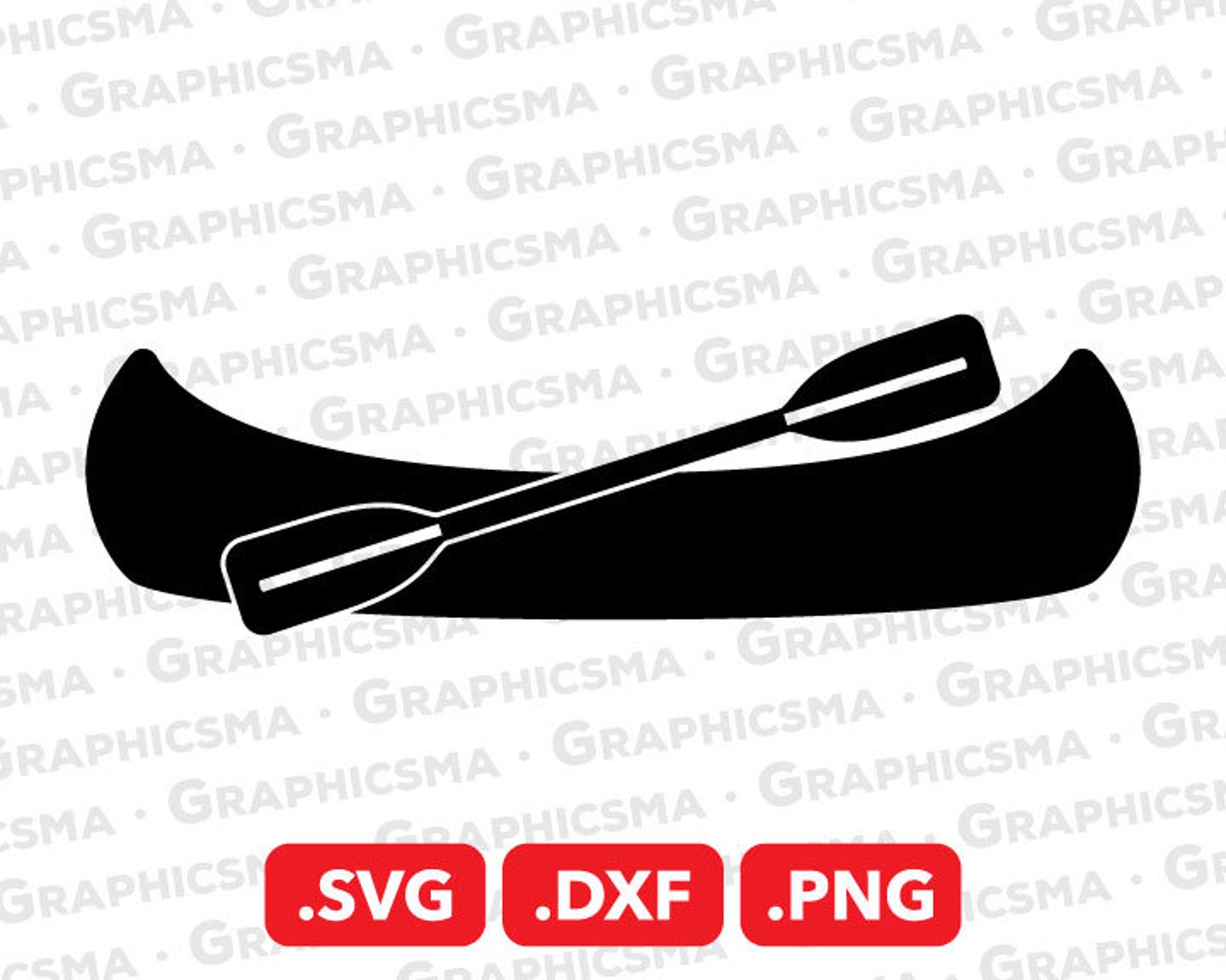 Canoe SVG File Canoe DXF Canoe Png Kayak Svg Kayak Svg - Etsy Norway
