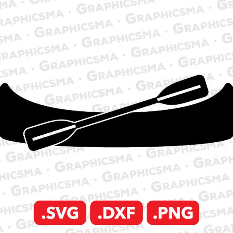 Canoe Svg - Etsy