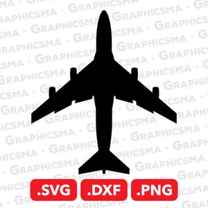 Aeroplane SVG File, Aeroplane DXF, Aeroplane Png, Airplane Svg ...