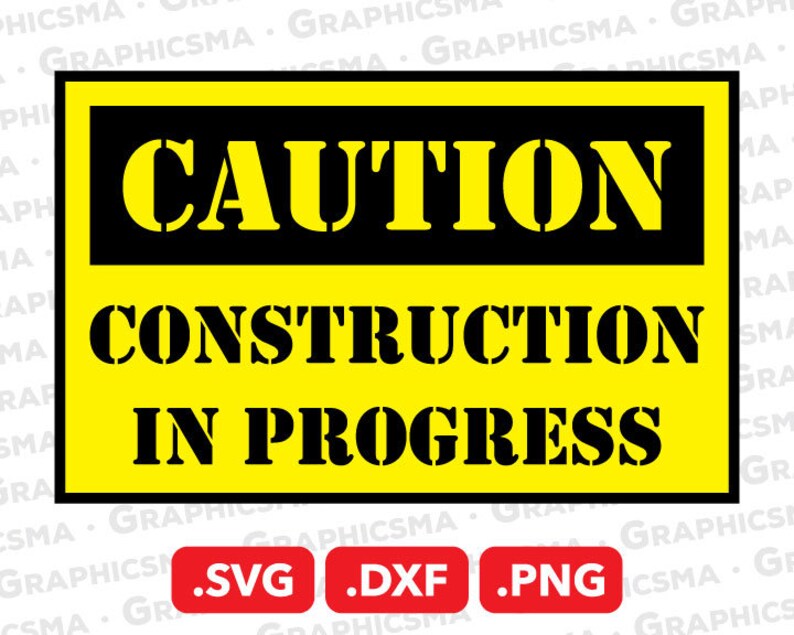 Caution SVG File Caution DXF Caution Png Empty Caution Svg - Etsy