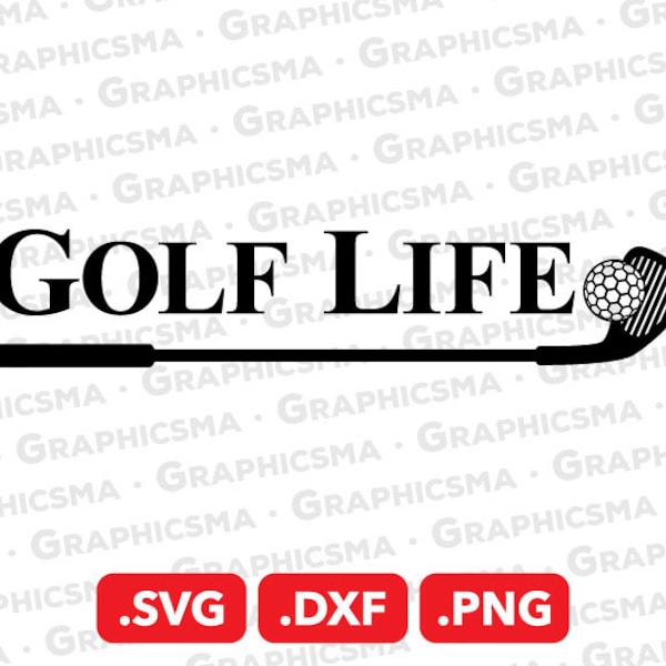 Golf Life Svg - Etsy