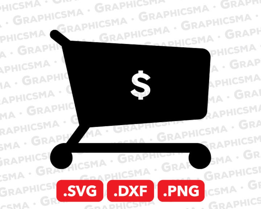 Shopping Cart SVG, Shopping Cart Svg File, Shopping Cart DXF, Shop ...