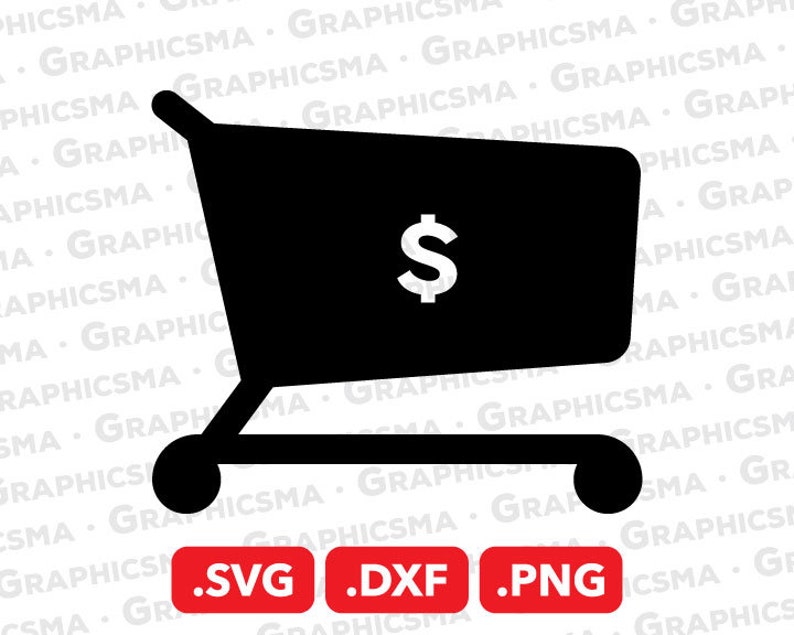 Shopping Cart SVG Shopping Cart Svg File Shopping Cart DXF - Etsy