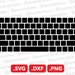 Keyboard SVG File, Computer Keyboard DXF, Computer Keyboard Png ...