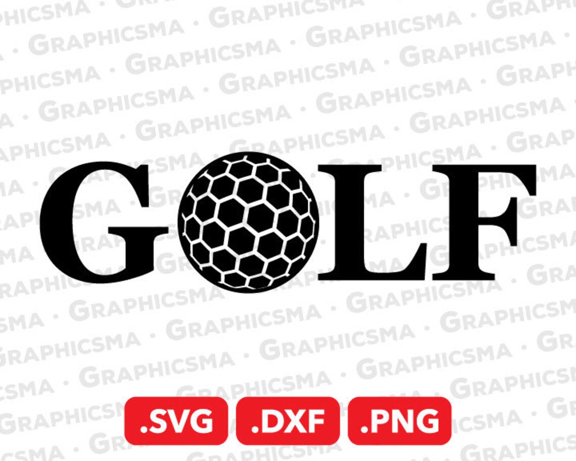 Golf SVG File Golf DXF Golf Png Golf Ball Svg Golf Buggy - Etsy