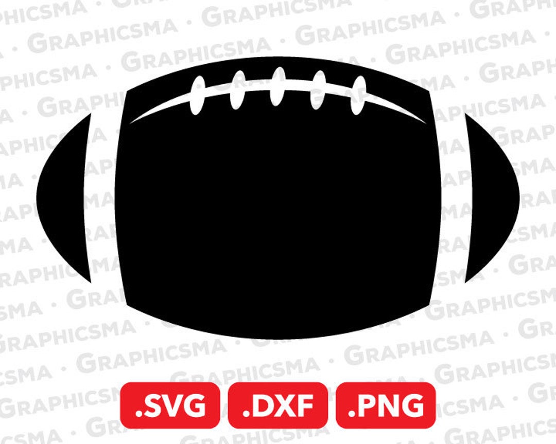 Football SVG File, Football DXF, Football Png, American Football Svg ...