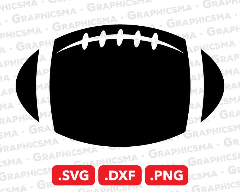 Football SVG File Football DXF Football Png American | Etsy