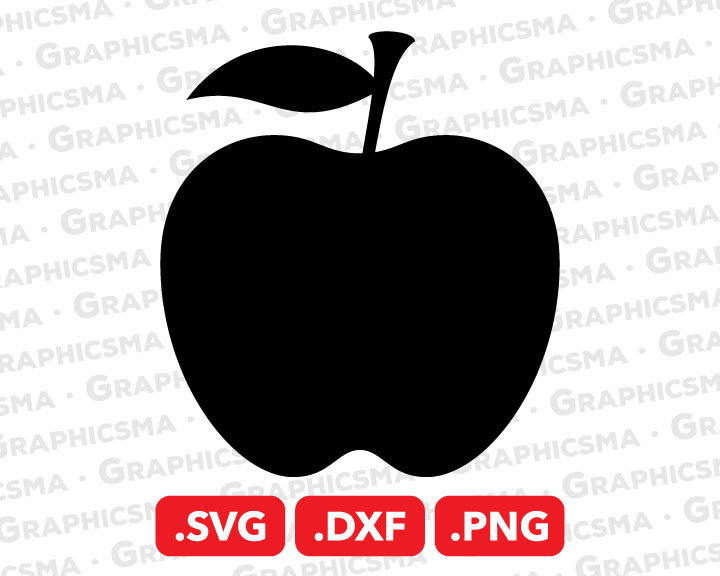 Apple SVG File Apple DXF Apple Png Virtual Learning Svg - Etsy