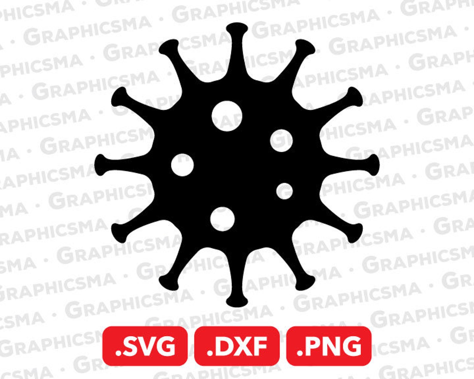 Germs SVG File Germs DXF Germs Png Germs Svg Coronavirus | Etsy
