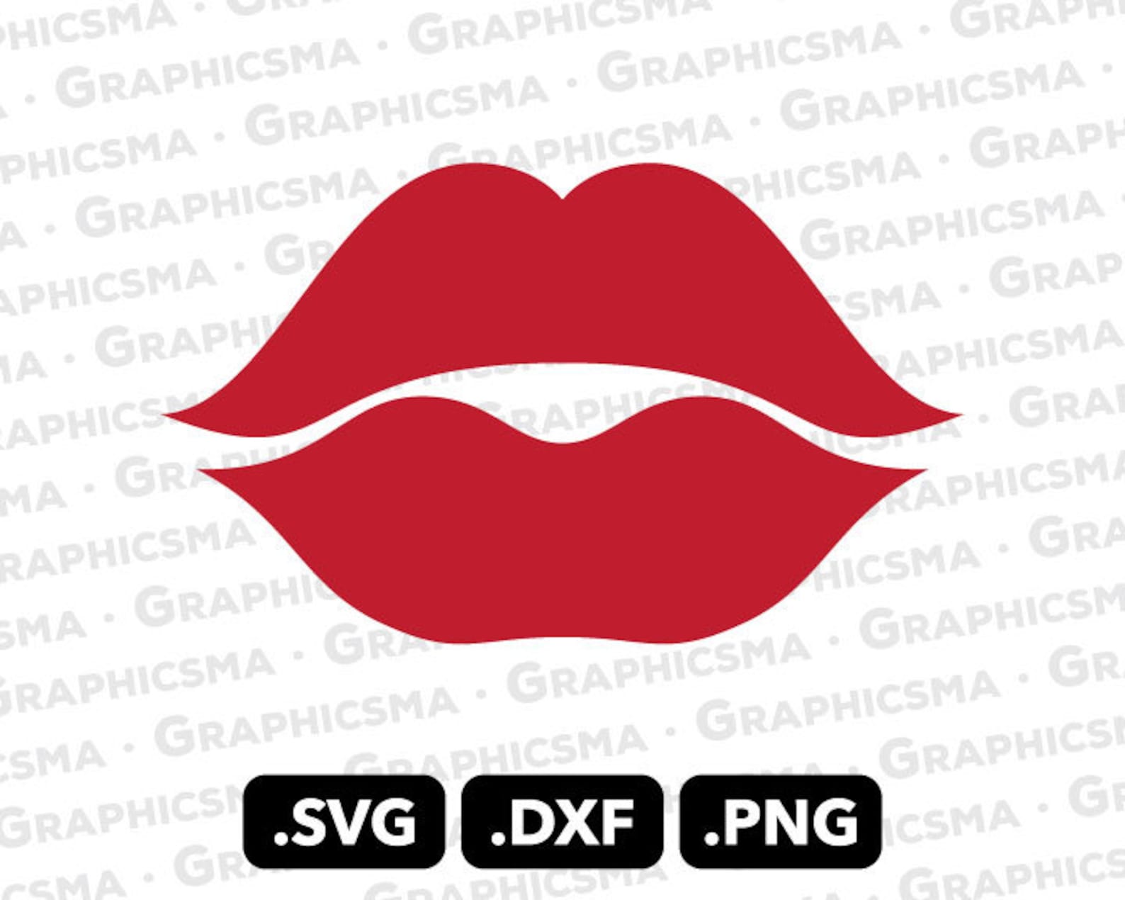 Woman Lips SVG File Girl Lips DXF Lips Png Red Lips Svg - Etsy