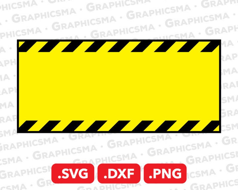 Warning SVG File Warning DXF Warning Png Custom Warning - Etsy
