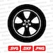 Wheel SVG File, Wheel DXF, Wheel Png, Tyre Svg, Car Wheel Tyre Svg, Car ...