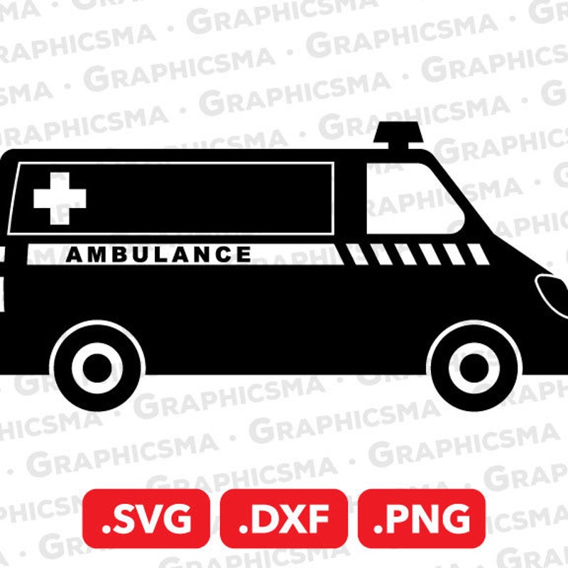 Ambulance Svg - Etsy