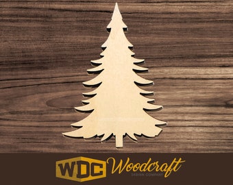 Pine Tree Wood Cutout - Etsy