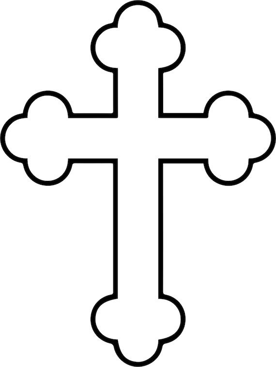 Greek Orthodox Cross Clip Art