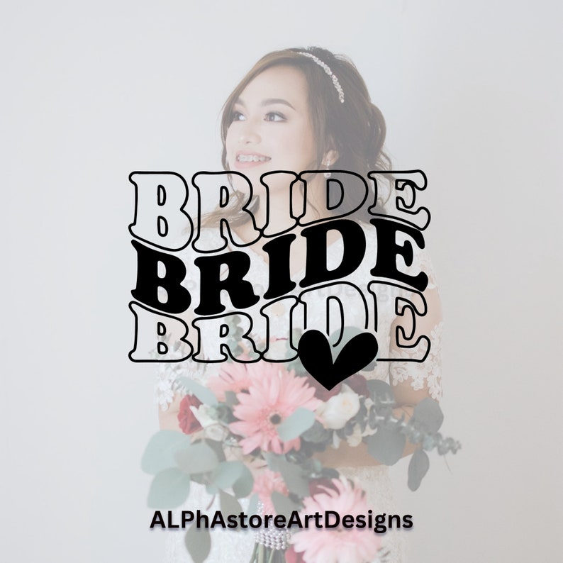 Bride Svg Clipart Cut File Bride To Be Bridal Shower Wedding Bridal