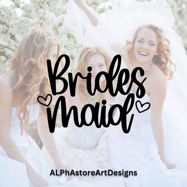 Bride SVG Clipart Cut File Bride to Be Bridal Shower Wedding Bridal ...