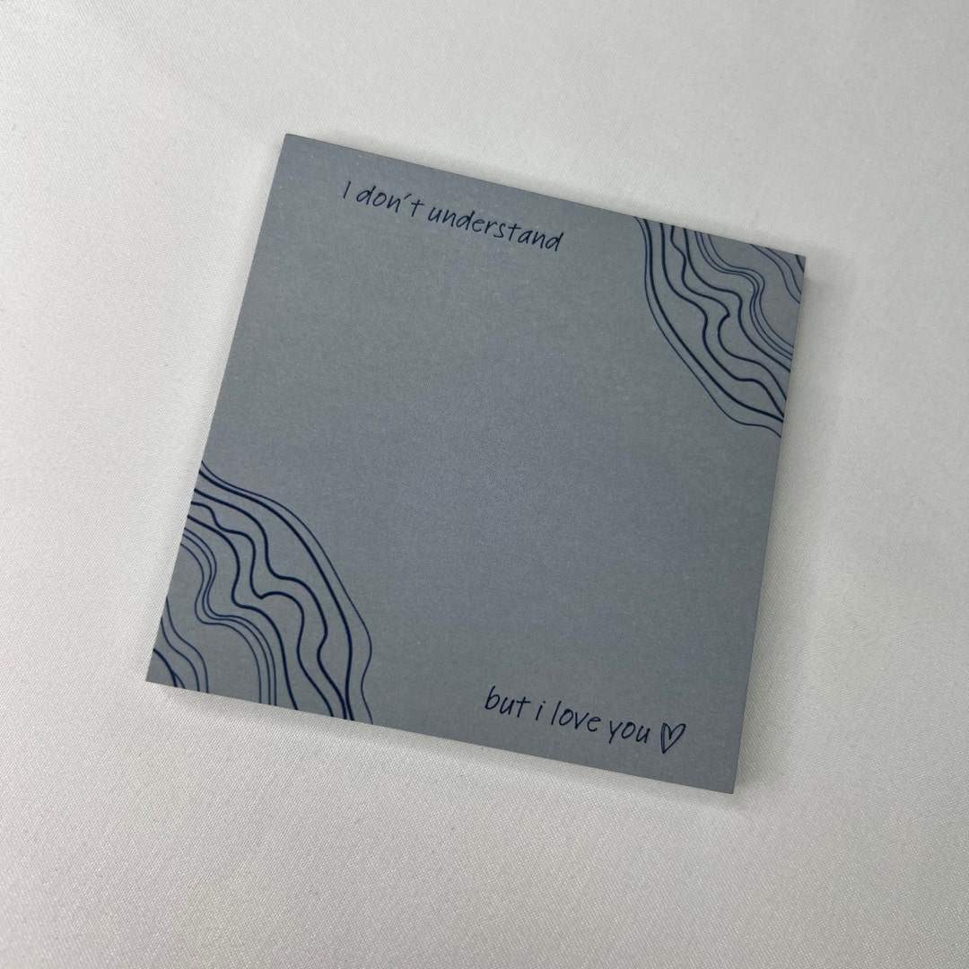 KPOP IDUBILU Sticky Note Pads - Etsy