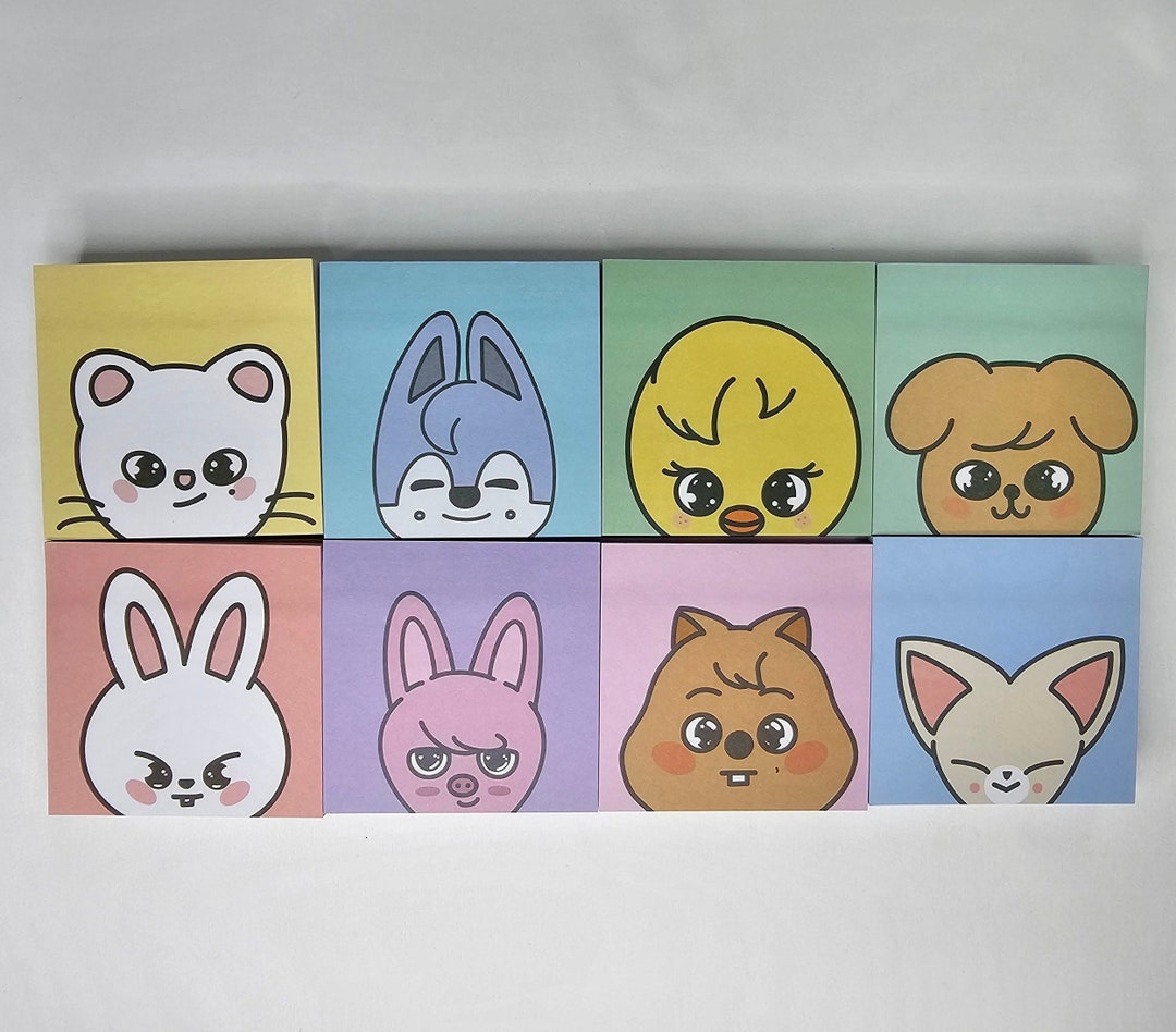 KPOP Sticky Note Pads - Etsy
